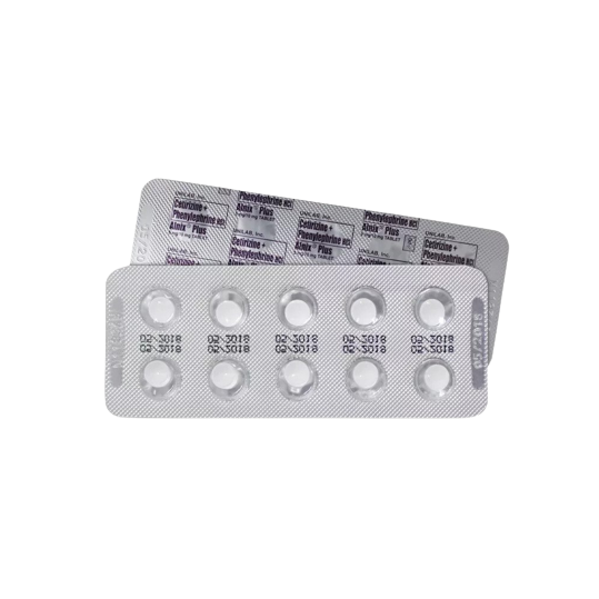 ALNIX PLUS Cetirizine Dihydrochloride / Phenylephrine Hydrochloride 5mg ...
